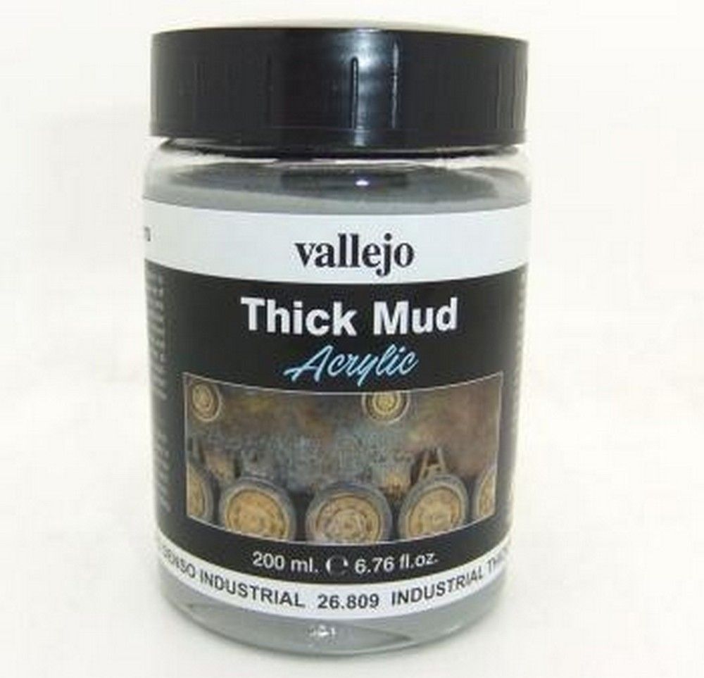 Vallejo Weathering FX - Industrial Thick Mud - 200ml Vallejo VAL26809 ...