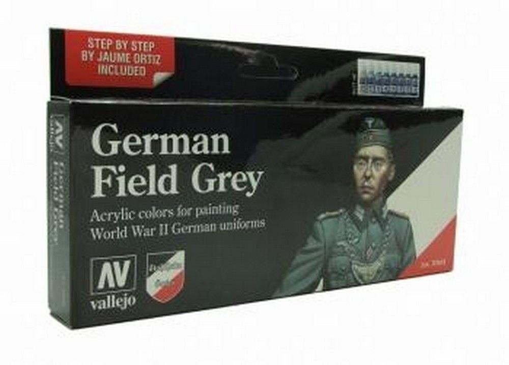 Vallejo Model Color - German Field Grey Uniform Set Set Vallejo ...
