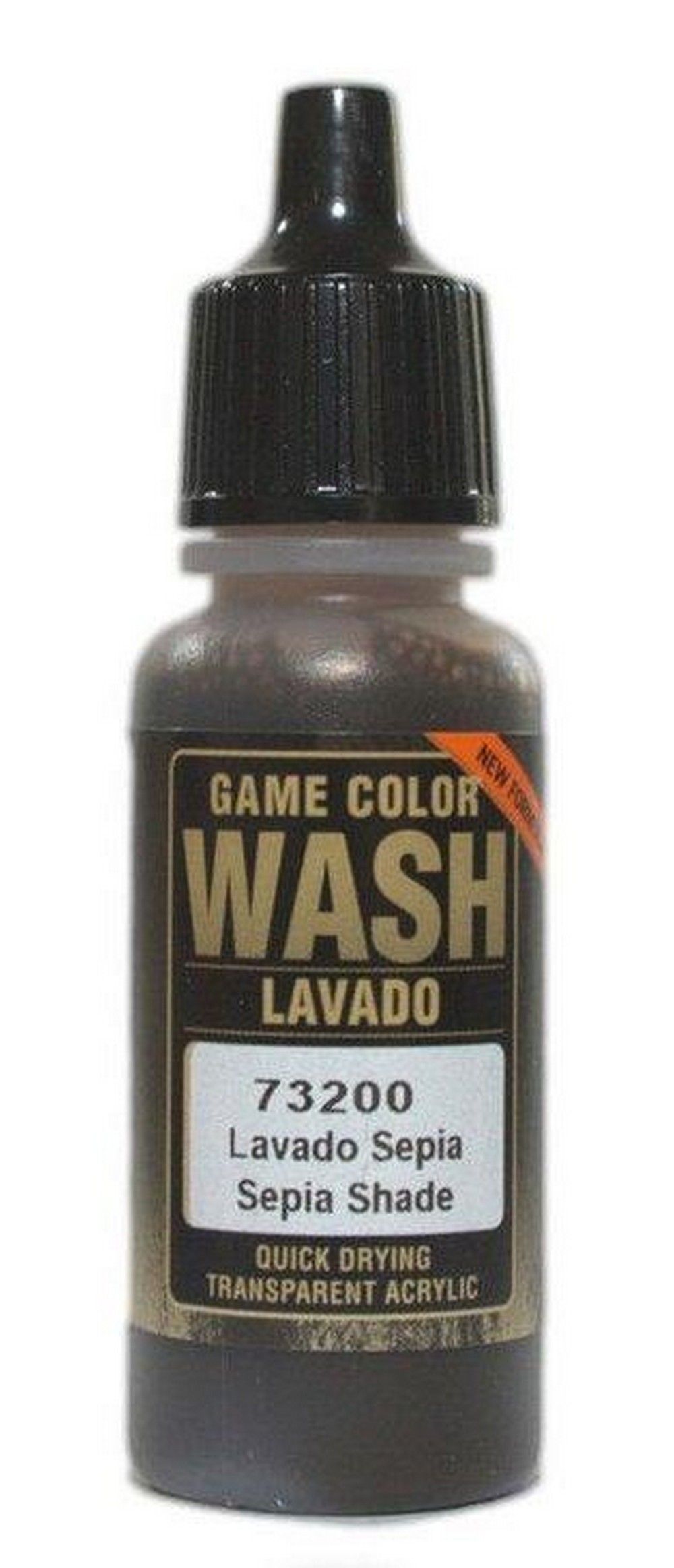 Vallejo Game Color - Wash - Sepia - 18ml Vallejo VAL73200 | Wayland Games