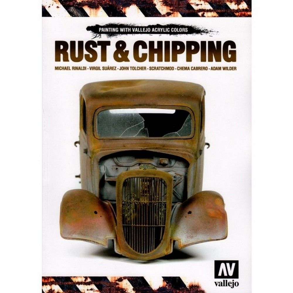 AV Book - Rust & Chipping 100 Pages Vallejo VAL75011 | Wayland Games