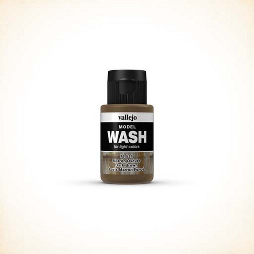 Model Wash - Dark Brown Wash Vallejo VAL76514 | Wayland Games