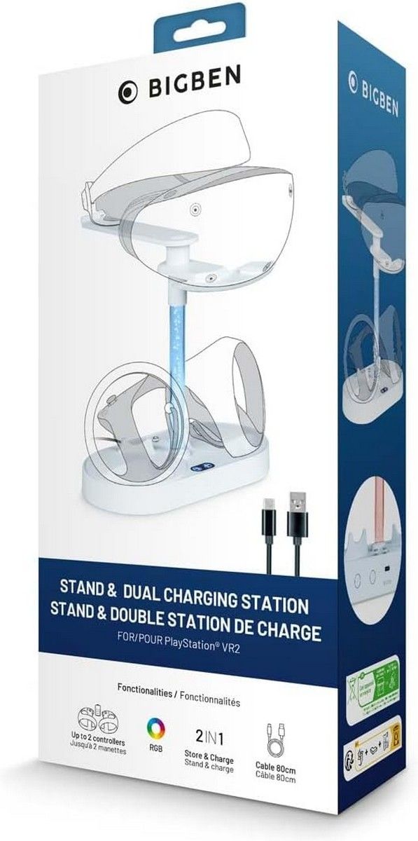 PS VR2 Charging Stand - PSVR NACON BIG017 | Wayland Games