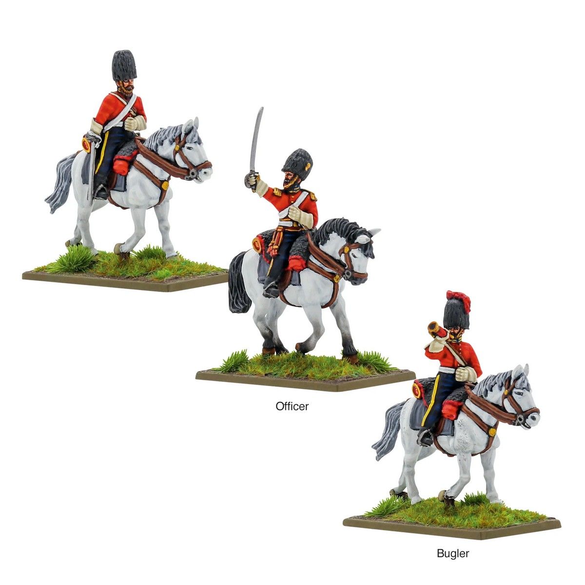 Crimean War: British Scots Greys Heavy Cavalry Command Warlord Games ...