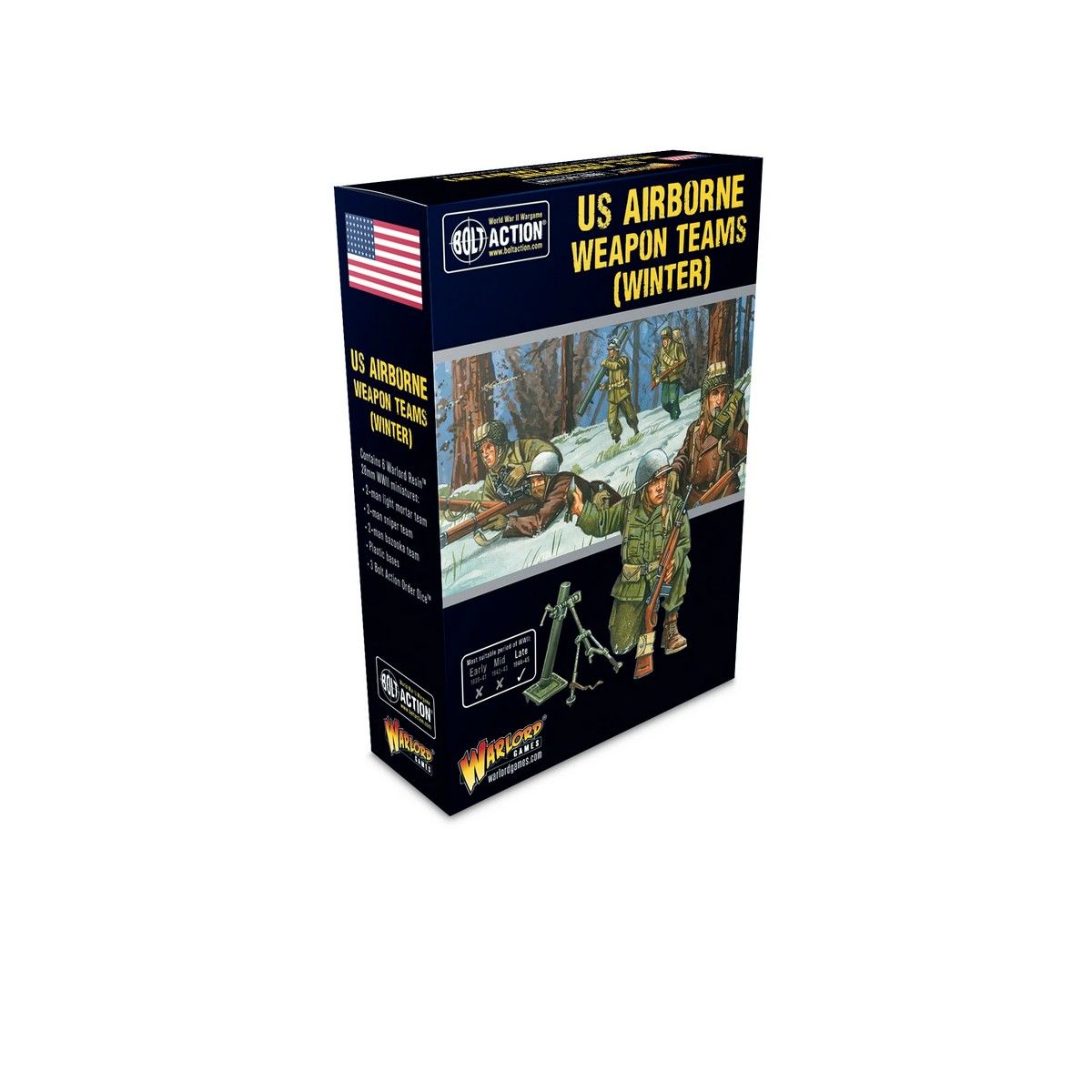US Airborne (Winter) Weapons Teams Warlord Games 402213114 | Wayland Games