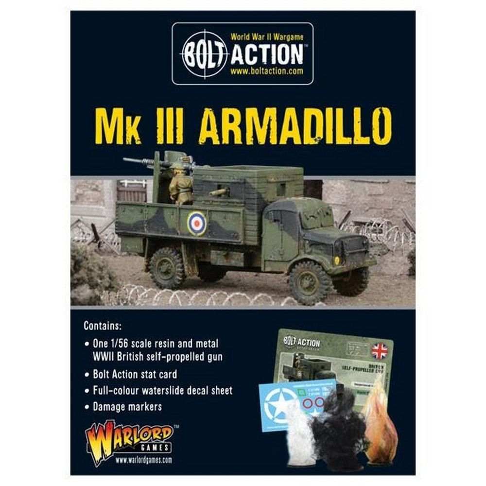 Armadillo Mk III Self-propelled Gun 402411004 | Wayland Games