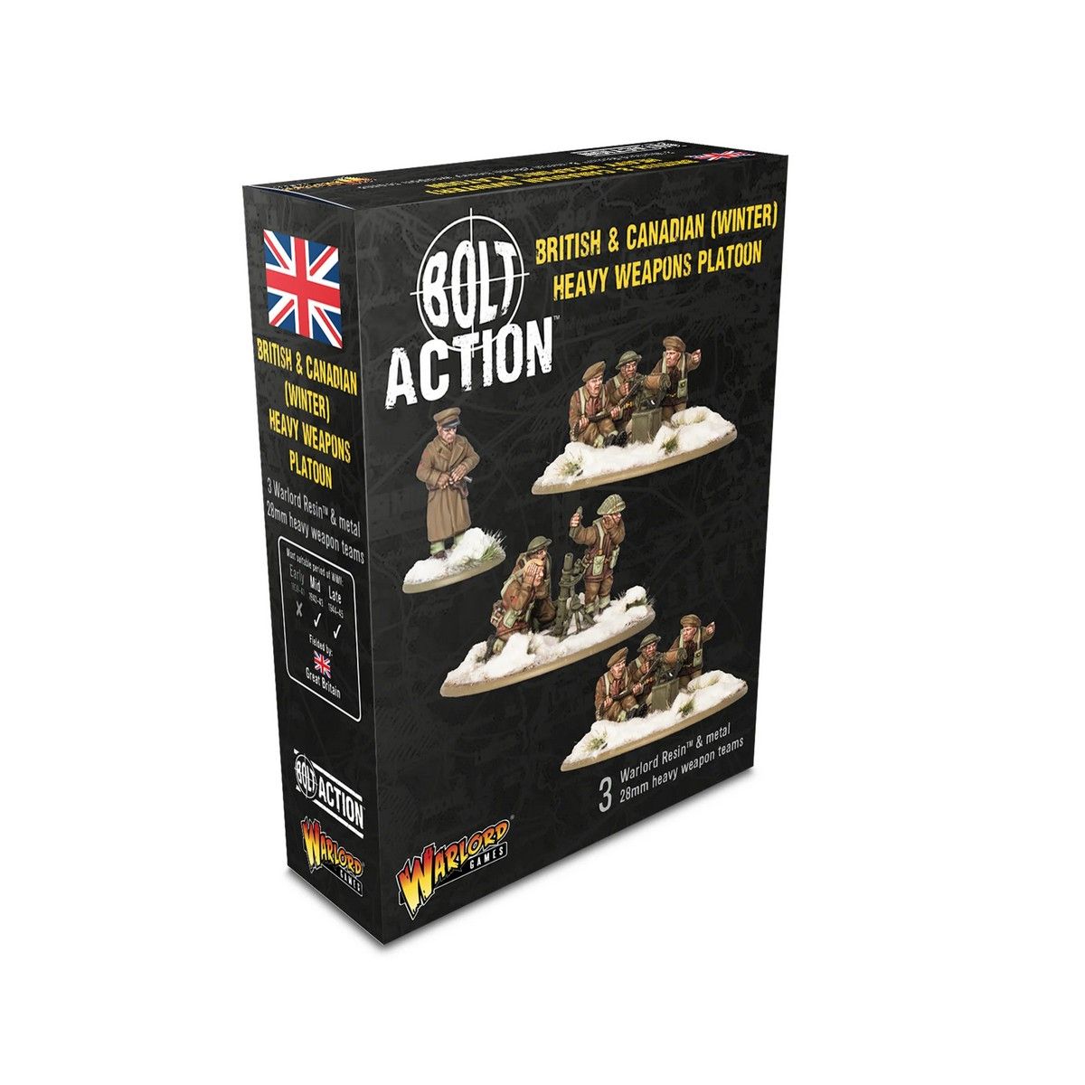 Bolt Action British & Canadian (Winter) Heavy Weapons Platoon | Wayland ...