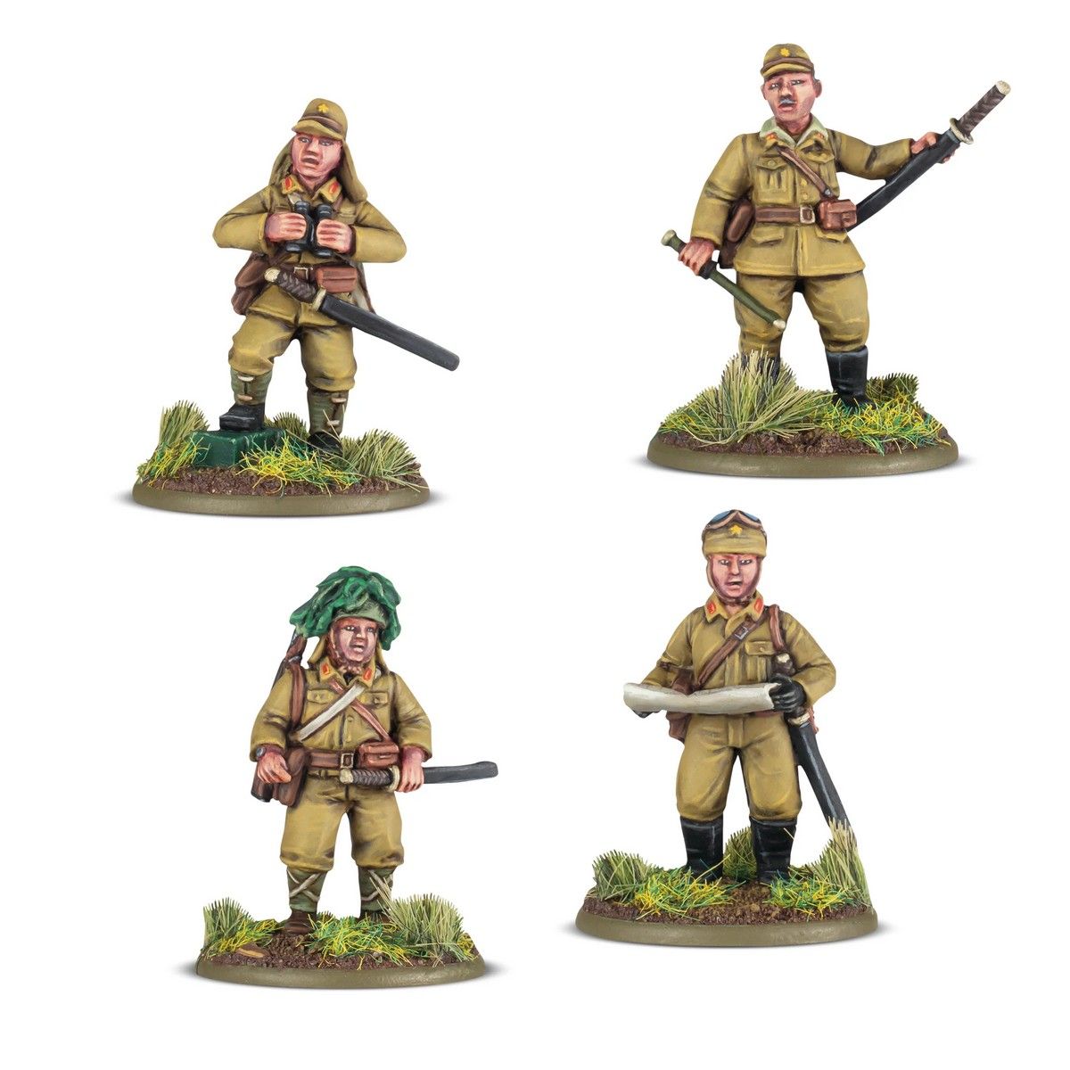 Imperial Japanese Army Platoon Commanders Warlord Games 403216001 | Wayland Games