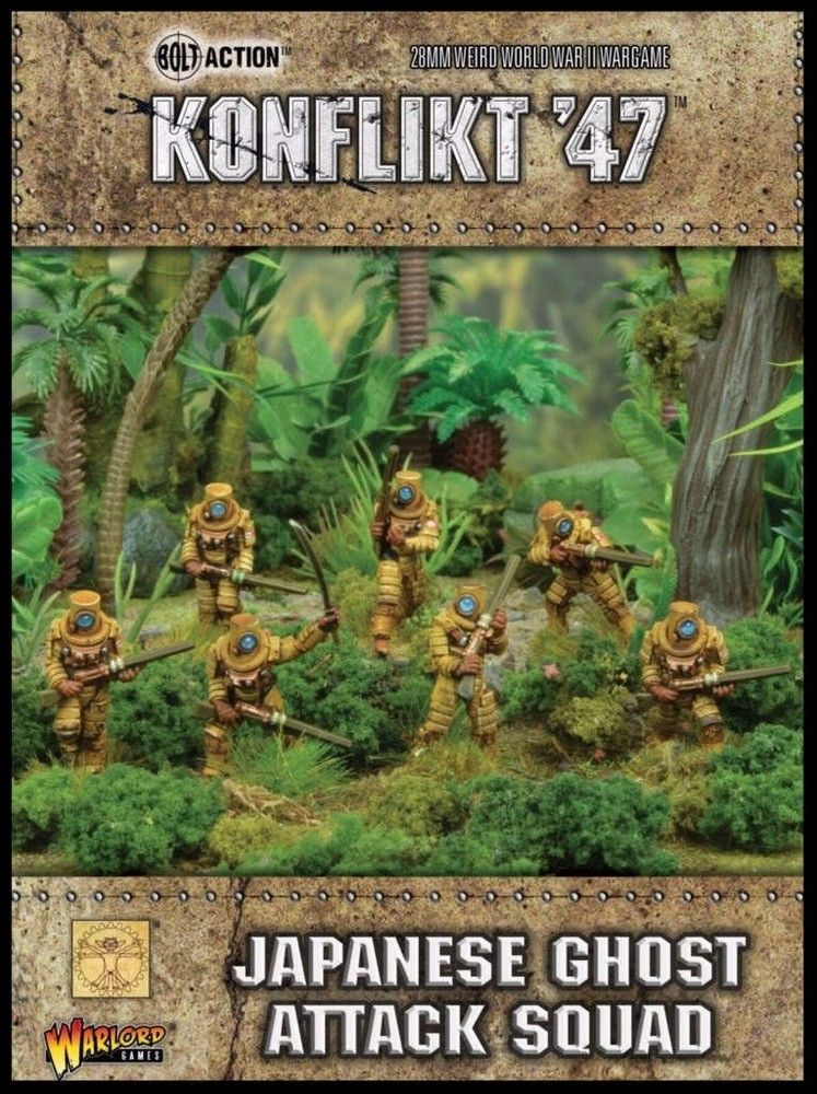 Japanese Ghost Attack Squad Warlord Games 452211202 | Wayland Games