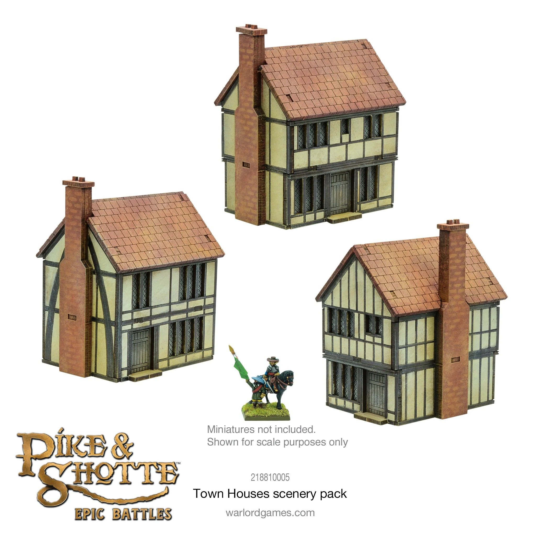 Pike & Shotte Epic Battles - Town Houses Scenery Pack 218810005 ...