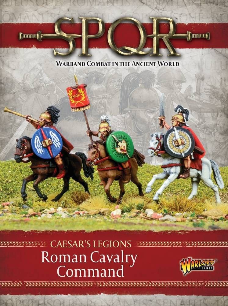 SPQR: Caesar's Legions - Roman Cavalry Command Warlord Games 152011006 ...