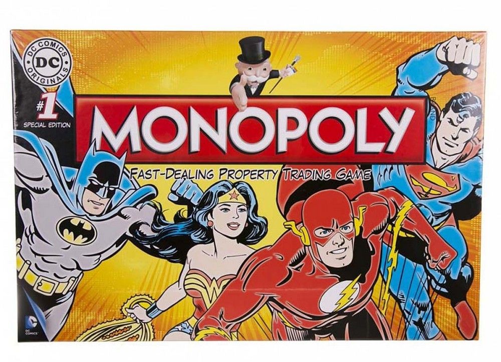 Monopoly DC Comics Winning Moves WIN22545 | Wayland Games