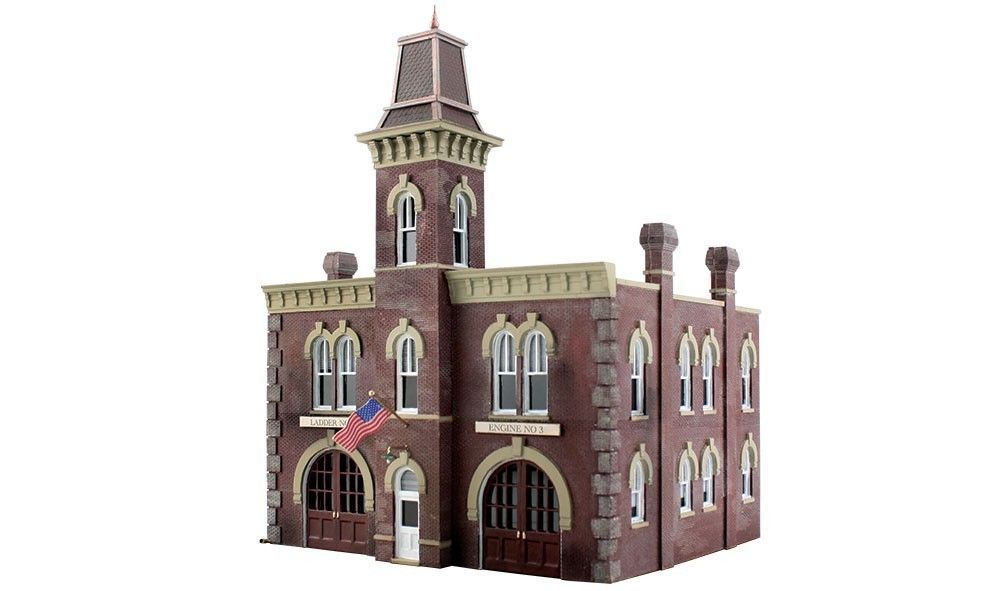 N Fire Station No. 3 Woodland Scenics WLS-WPF5212 | Wayland Games