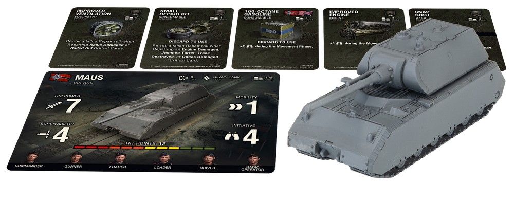 World of Tanks Expansion - German (Maus) WOT70 | Wayland Games