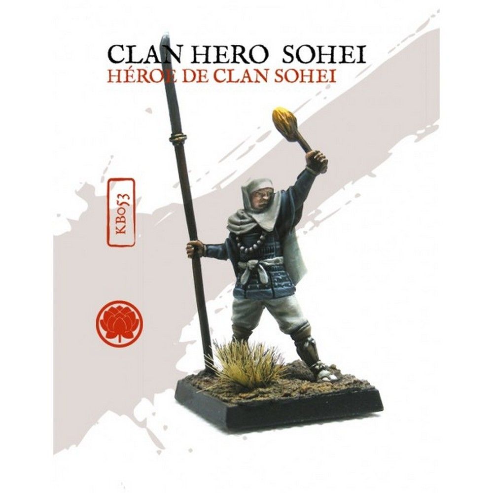 Clan Hero Sohei Zenit Miniatures ZEN-KB053 | Wayland Games