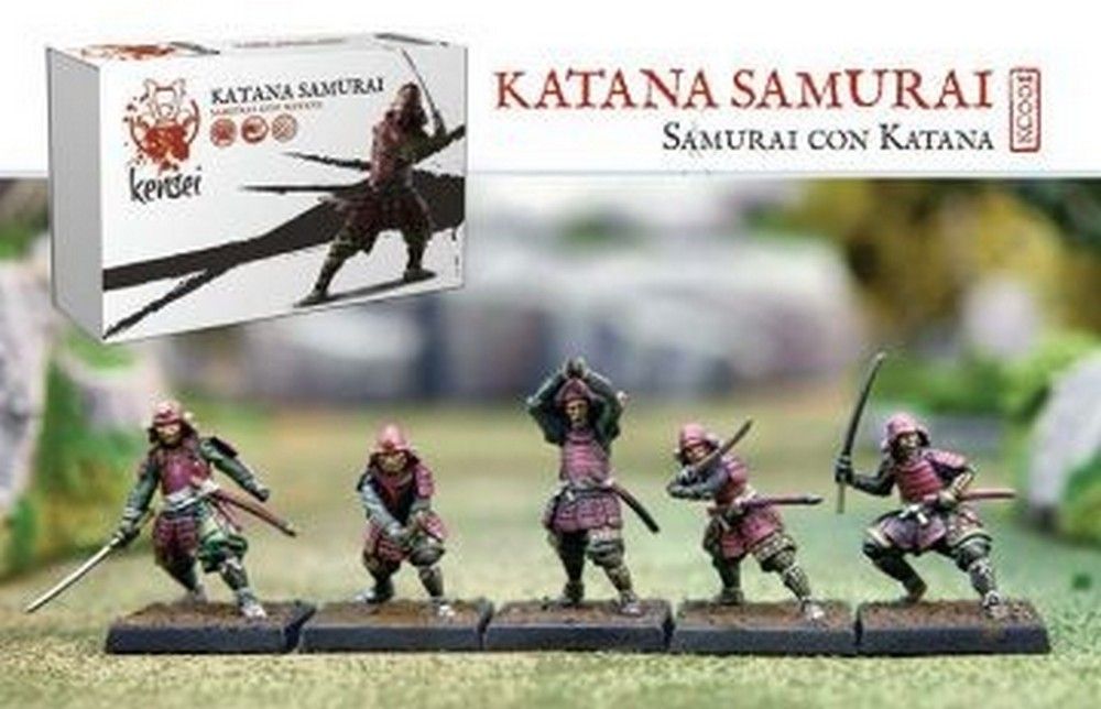 Katana samurai Set Zenit Miniatures ZEN-KC003 | Wayland Games