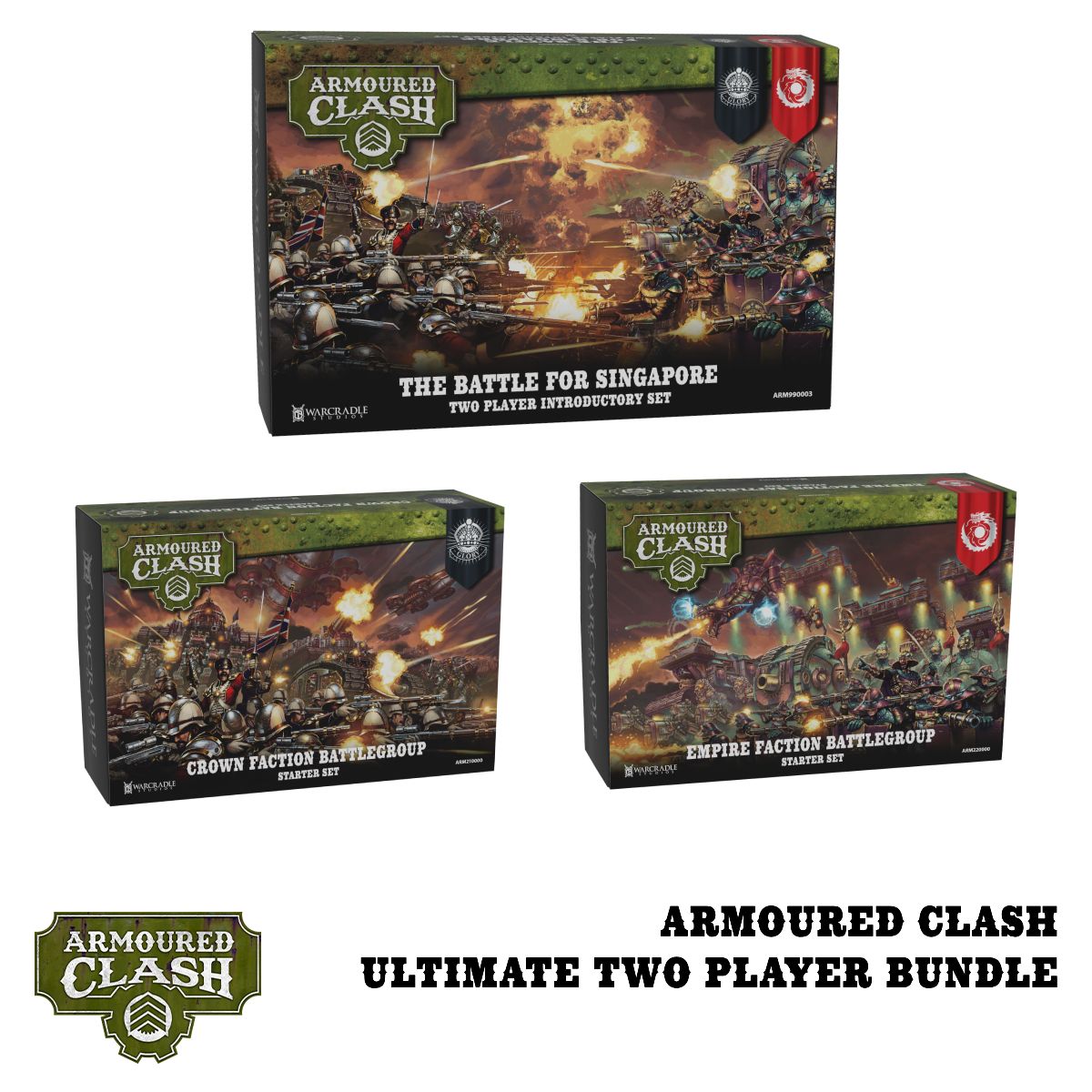 Armoured Clash - Ultimate Two Player Bundle | Wayland Games